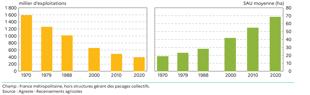 Agriculture en France, évolution historique et enjeux à venir